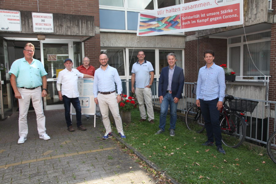 Bürgermeisterkandidat Michael Gerdhenrich besuchte gemeinsam mit der ...