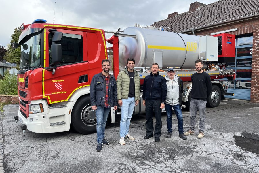 Besichtigung der Feuer- und Rettungswache in Beckum › Die SPD in Beckum